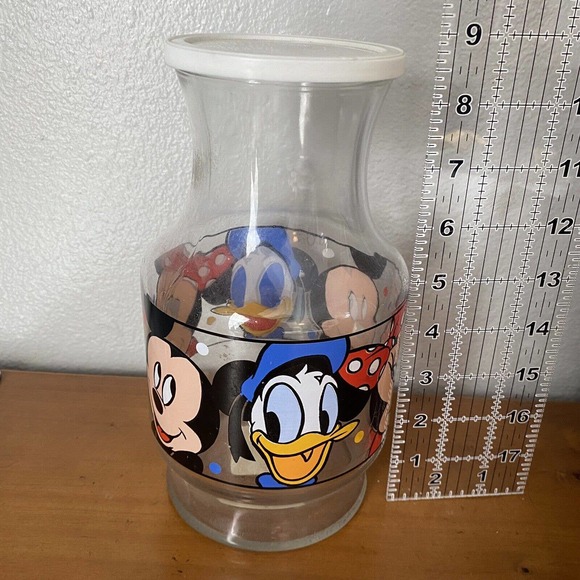 Disney | Dining | Walt Disney Pitcher Vintage Mickey Mouse Donald Duck ...
